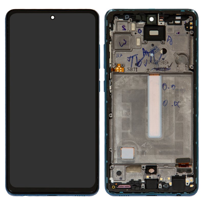 LCD compatible with Samsung A525 Galaxy A52, A526 Galaxy A52 5G, (dark ...